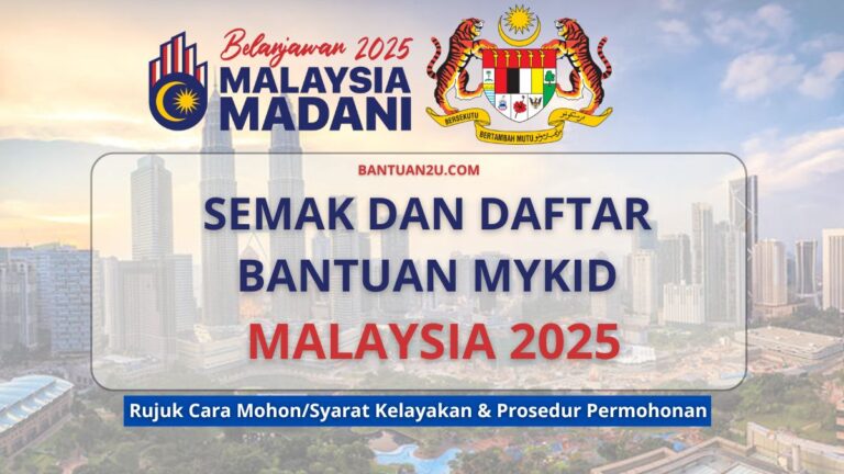 Jenis dan Semak Bantuan Zakat Sabah 2025 - Bantuan2u