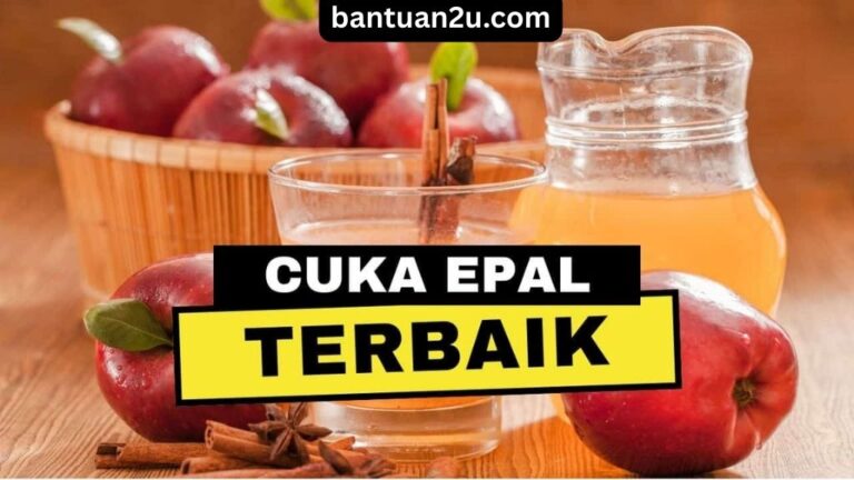 10 Jenama Cuka Epal Terbaik dan Halal di Malaysia